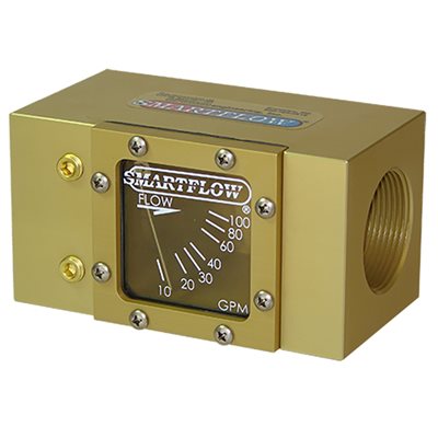 Flowmeter 1-1/2" NPT (F) 10-100 gpm